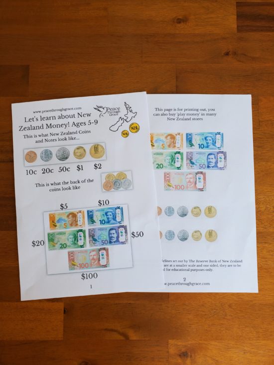 New Zealand Money Unit Study Bundle (Ages 5-10) Digital Download ...