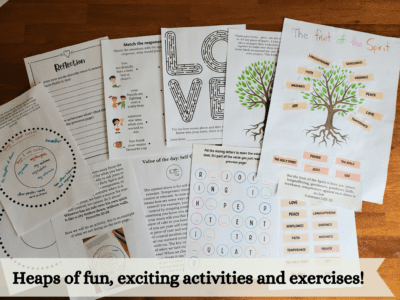 Christian Bible Values Study Bundle (Ages 6-12) Digital Download ...