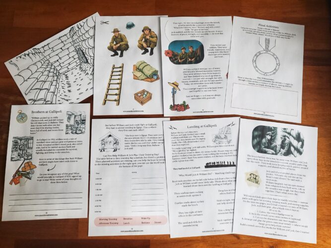 FREE ANZAC Day Unit Study (Ages 5-10) Digital Download Printables